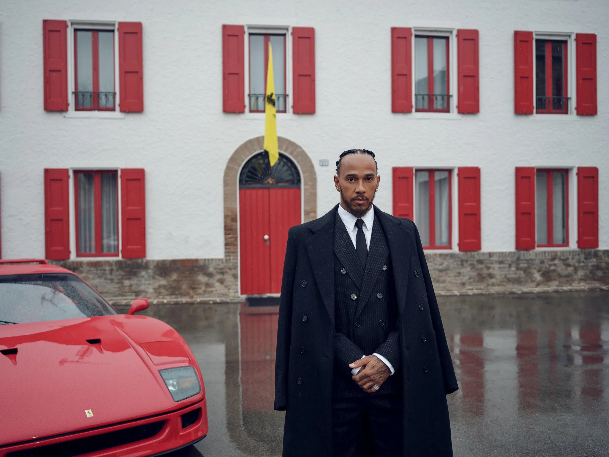 Lewis Hamilton’s Ferrari Era Begins with Stunning F40 Photoshoot - Car ...